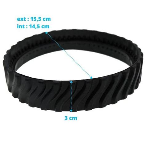 2 Chenilles Adaptables Pour Zodiac Mx6 Mx8 Mx9 Pneus De Robot