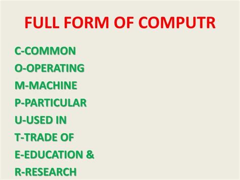 Fundamental Of Computer Bca Semester One Pptx
