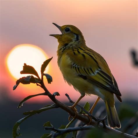 A Stunning Photograph Of A Female Bobolink Bird Premium Ai Generated Image A Stunning Photograph Of A Female Bobolink Bird Premium Ai Generated Image