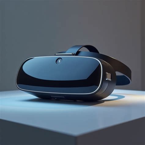 Futuristic Thin Digital Vr Device Made Of Metal Artistic Strings With