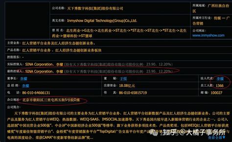 大橘子投资价值发现系列 669：天下秀，国内领先的红人新经济公司 知乎