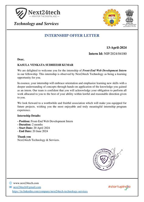 Sudheesh Kumar Kasula On Linkedin Next24tech