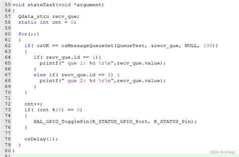 浅析free rtos中queue的应用 osmessagequeuenew csdn博客