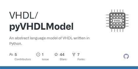 Github Vhdlpyvhdlmodel An Abstract Language Model Of Vhdl Written In Python