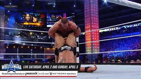 The Rock Vs John Cena Wrestlemania 29
