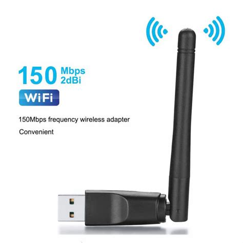 Usb Dongle Wifi Wireless Adapter Receiver Komputer Pc Laptop Set Top