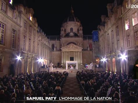 Samuel Paty Lhommage De La Nation Ina