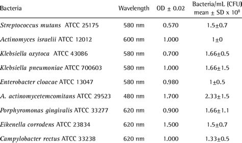 Standardized Bacterial Inoculum Download Scientific Diagram