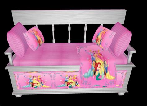Second Life Marketplace Cute Bench Wposes Princess Pink