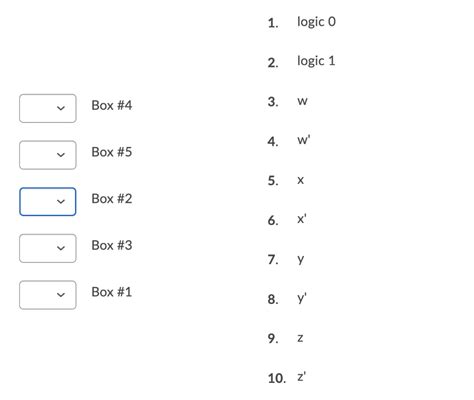 Solved Question 1 5 Points Minimize The Following Logic