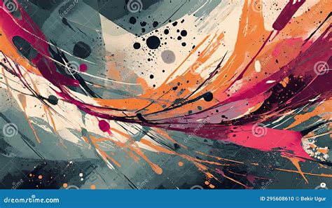 Ai Generated Create A Vibrant And Captivating Abstract Artwork That