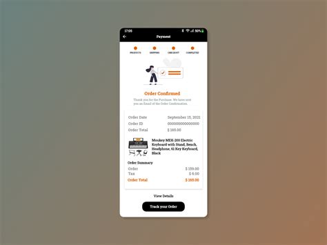 Confirmation Ui By Smruti Mankad On Dribbble