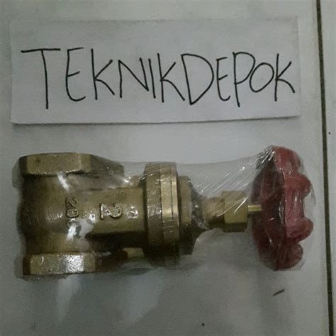 Jual Stopkran Inch Onda Stopkran Kuningan Gate Valve Stop Kran Pipa Stop Kran Air Di Lapak