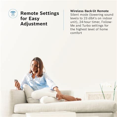 Bosch Climate 5000 1 Zone 24000 Btu Ductless Mini Split Air Conditioner Heat Pump Included With