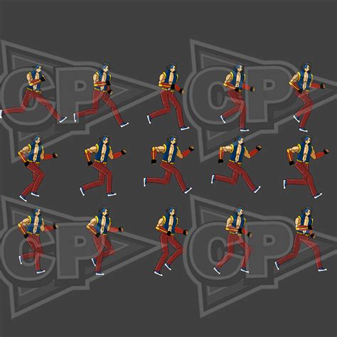 Brawler 2d Sprite By Cascadeplay