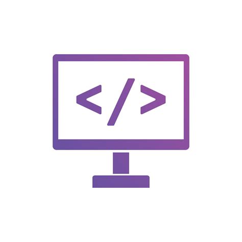 Custom Coding Icons Vector Illustration Modern Style Custom Coding