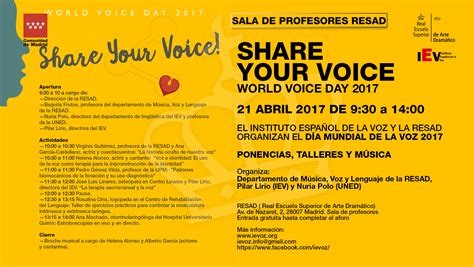Día Mundial De La Voz 2017 Sottovoce