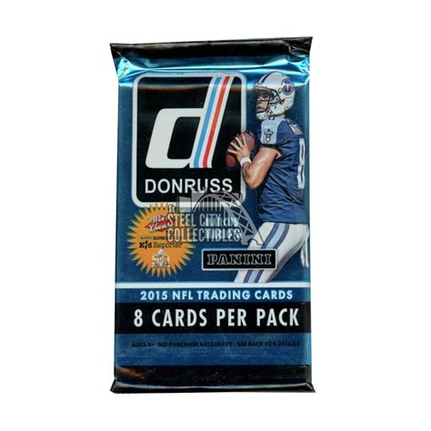 2015 Panini Donruss Football Blaster Pack Steel City Collectibles