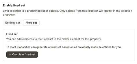 Object Properties Capacities Docs