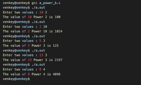 Power Function Without Loops In C Language Sillycodes