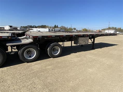 Used 2023 Lode King Super B Flat Deck Trailer For Sale In Spruce Grove