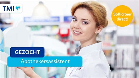 Vacature Apothekersassistent Regio Utrecht Tmi