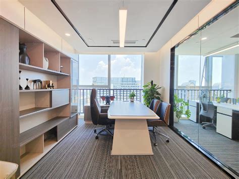 【10图】港汇天地~特色甲级写字楼丨4隔间30工位丨高品质办公体验成都高新区美年广场港汇天地写字楼出租 成都58同城