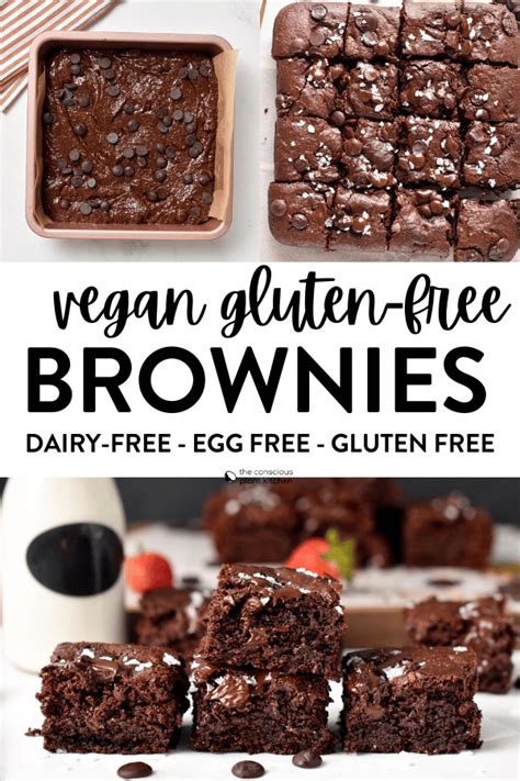 Vegan Gluten Free Brownies The Conscious Plant Kitchen