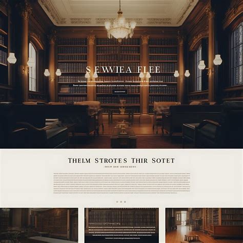 Premium AI Image Luxurious Web Layout With Custom Designs For Different Site Areas To Showcase
