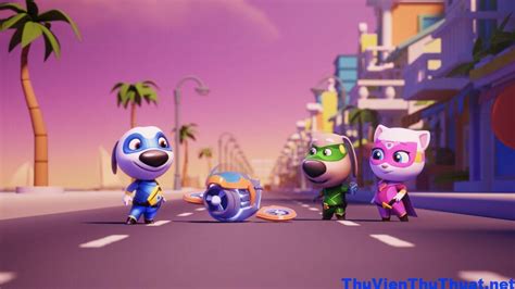 Tải Talking Tom Hero Dash Mod Apk Vô Hạn Tiền đá Quý Cho Android