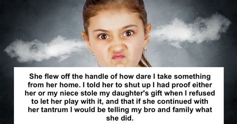 Woman Steals Back Daughters Bday Toy From Thief Niece Sil Freaks