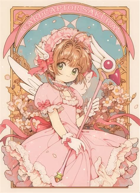 Cardcaptor Sakura Cardcaptor Sakura Sakura Art Sakura Card