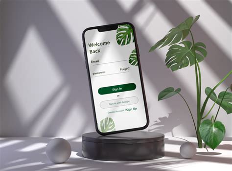 Organic E Commerce App Design Concept Login Screen By Muskan Falak On Dribbble