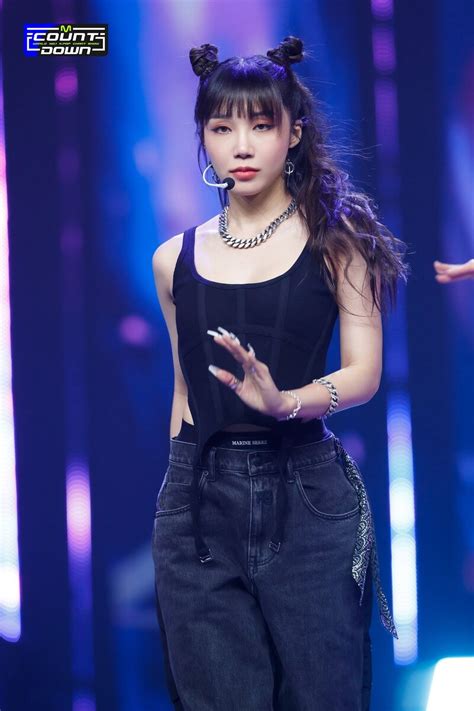 220217 Apink Eunji Namjoo And Chorong Nothing At M Countdown Kpopping