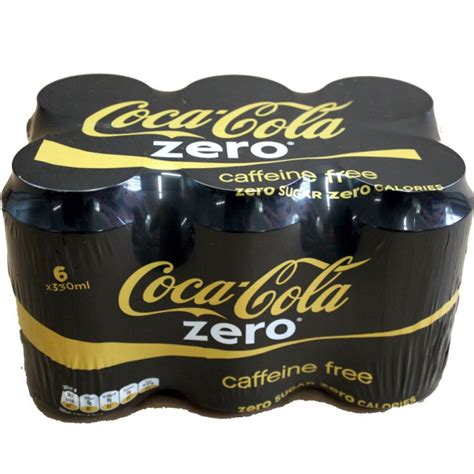Coca Cola Zero Caffeine Free Pack á x l Dose eingeschweißt IM