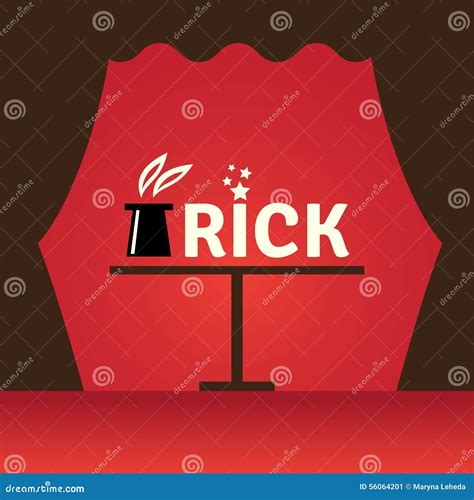 Trick Logo Stock Vector Illustration Of Logo Background 56064201