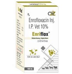 Enrofloxacin Injection I P 10 Packaging Type Bottle Packaging Size