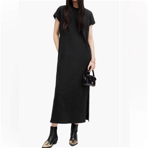 All Saints Dresses All Saints Black Maxi Dress Poshmark