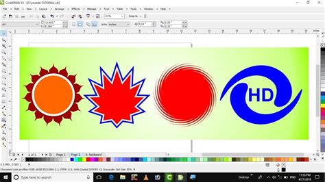 How To Use Distortion Tool Distort Tool In CorelDraw Learn CorelDraw In Hindi Tutorial