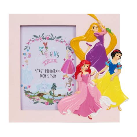 4 X 6 Disney Princess Rectangle Pink Frame The T Experience