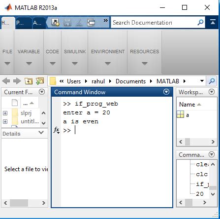 MATLAB Conditional Statements If If Else If Else If Switch