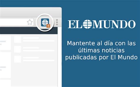 EL MUNDO Noticias de última hora para Google Chrome Extensão Download