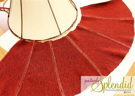 Lamp Shade Makeover DIY Talent Positively Splendid Pretty Handy Girl