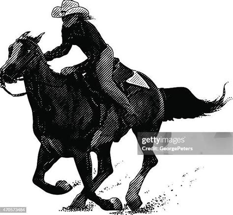 544 Cowgirl High Res Illustrations Getty Images