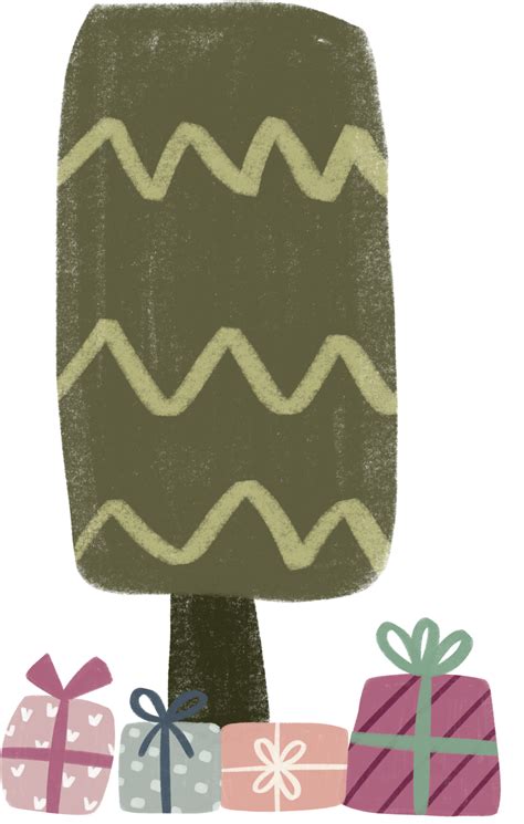 Christmas Tree And Gifts 24513326 PNG