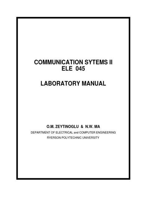 Pdf Communication Lab Matlab Zeytinoglu Dokumen Tips