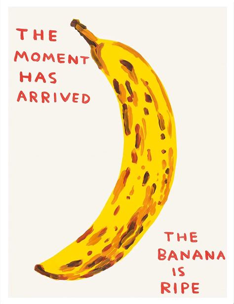David Shrigley David Shrigley The Moment Has Arrived Print For Sale