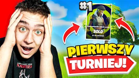 MÓJ PIERWSZY TURNIEJ W OG FORTNITE YouTube