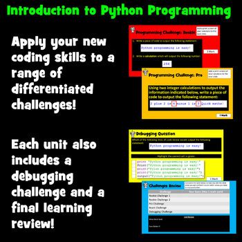 Introduction To Python Programming FULL COURSE Bundle Parts