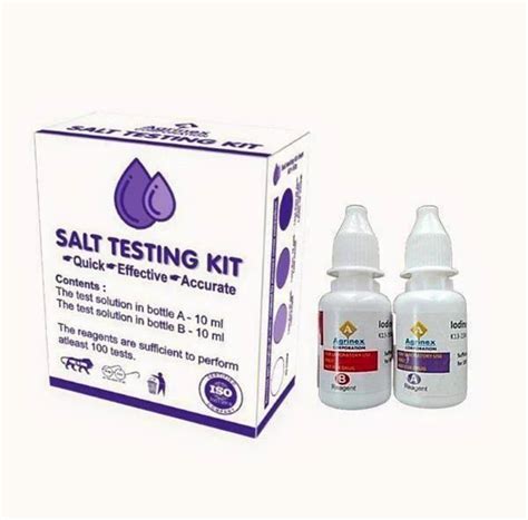 100 Test Salt Iodine Testing Kit 50gm At ₹ 25piece In Lucknow Id